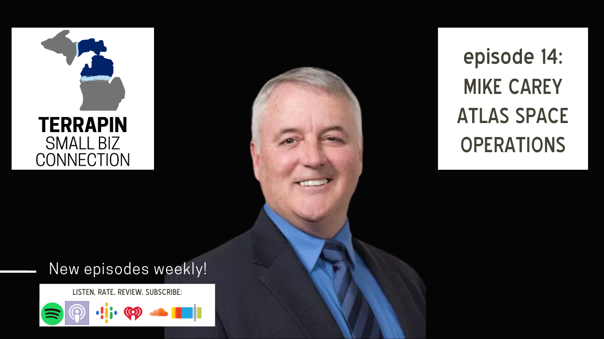 Terrapin Small Biz, Episode 14: Mike Carey, Atlas Space Operations | ATLAS Space Operations
