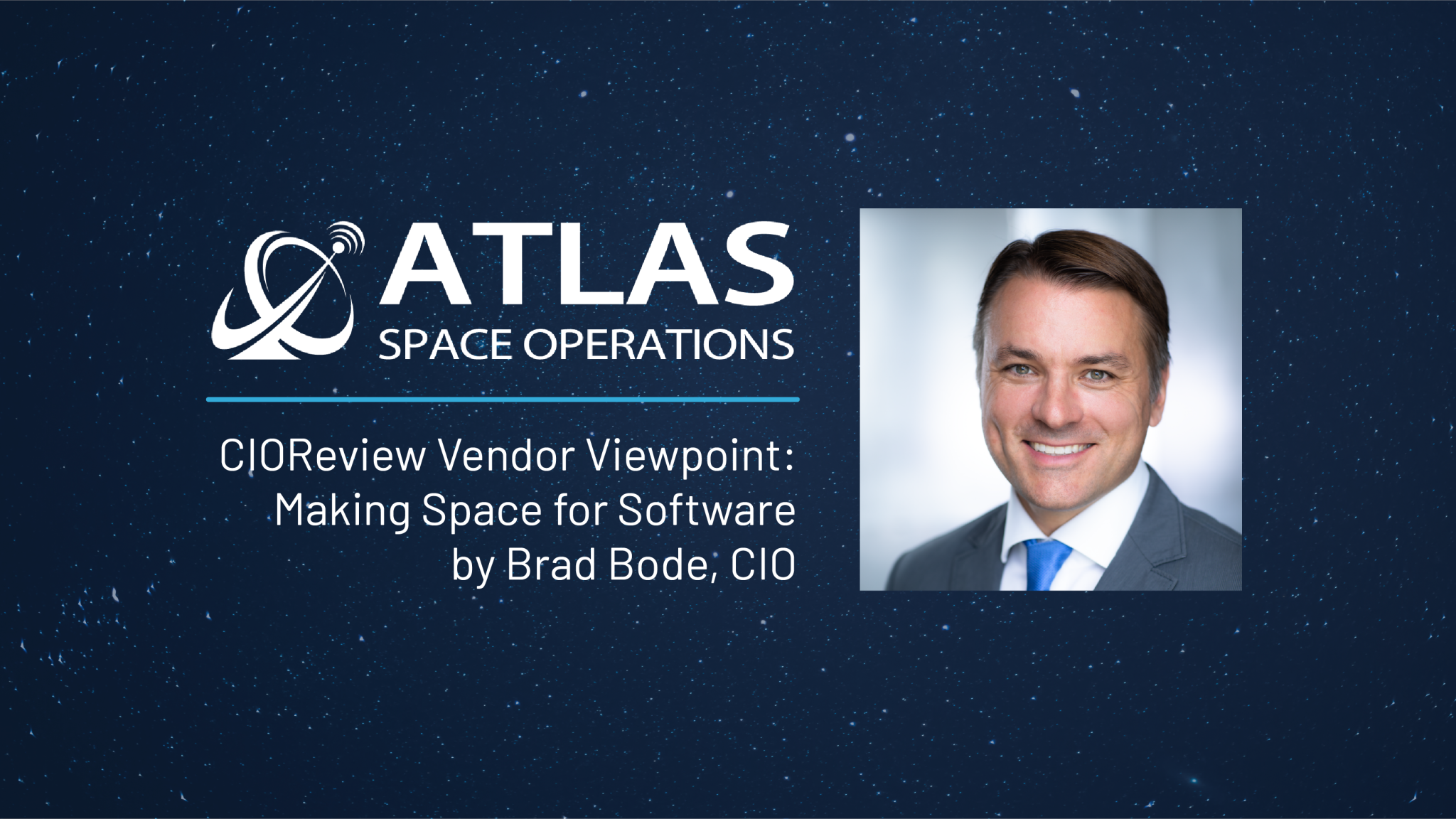 Making Space For Software | ATLAS Space Operations